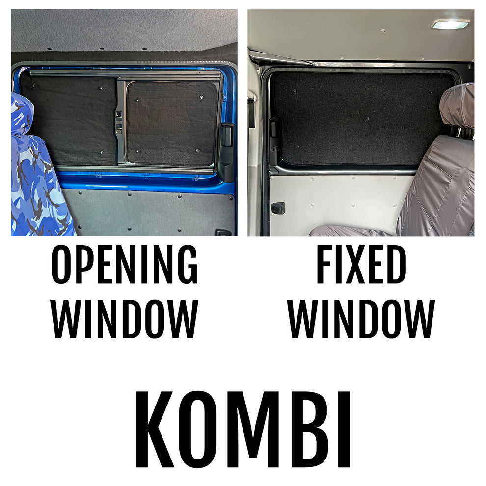 VW T6 Thermal Blinds - 2p Side Window Set – Fuel Lagoon