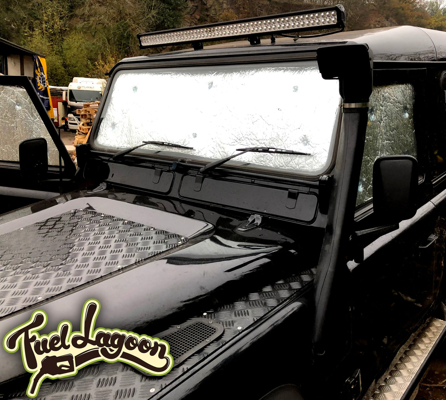 Land Rover Defender 90 - Thermal Screens – Fuel Lagoon